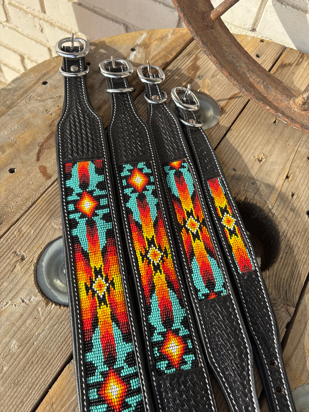 Hand-Beaded Dog Collars – RLP Western Shop LLC
